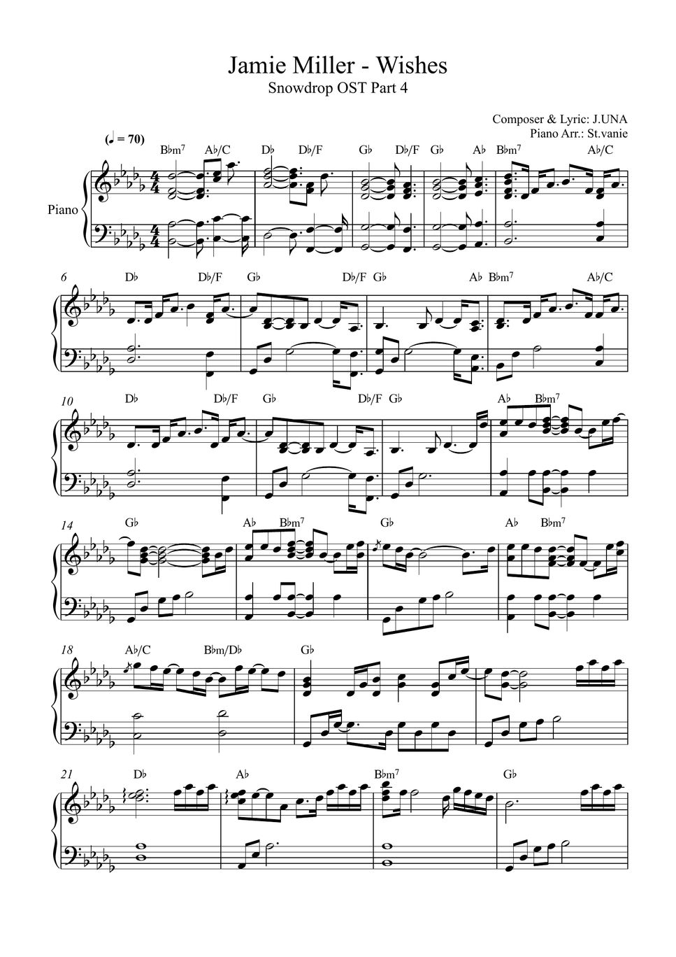 Jamie Miller - Wishes (Snowdrop OST part 4) - Jamie Miller - Wishes ...