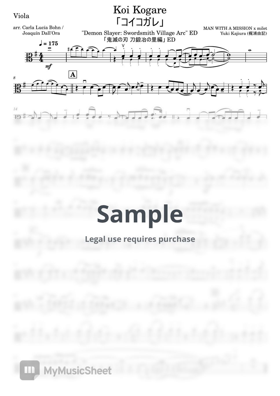 MAN WITH A MISSION x milet - Koi Kogare | "Demon Slayer: Swordsmith ...