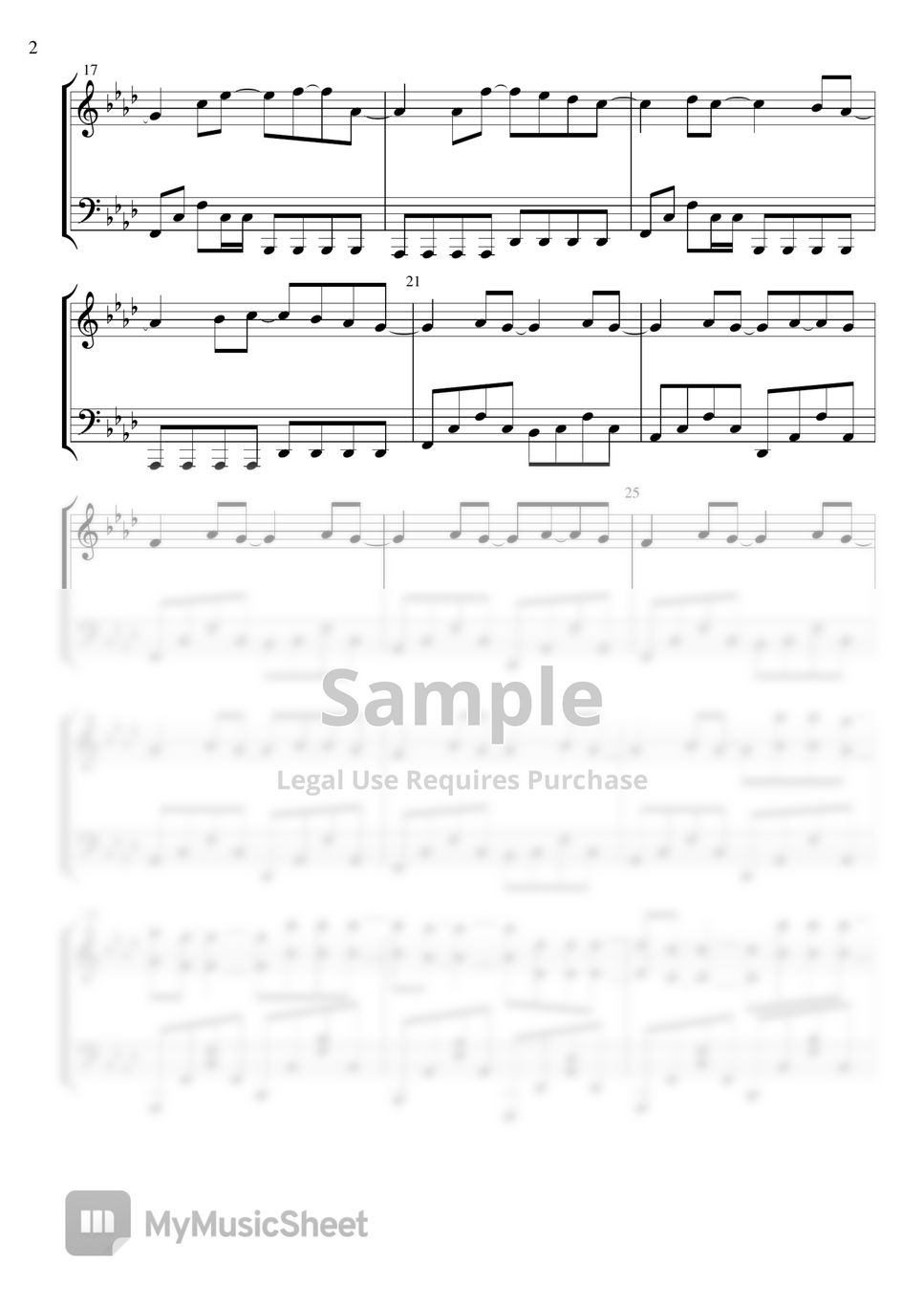 Nirvana - Smells Like Teen Spirit Sheets by Piano Go Life