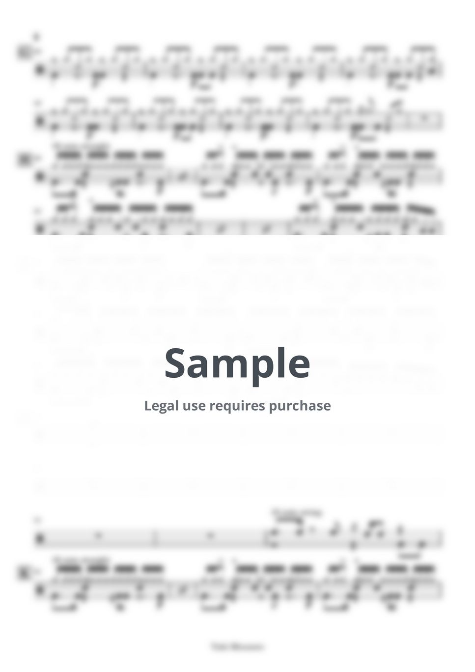 King Gnu - 硝子窓 Bản nhạc by Taiki Mizumoto