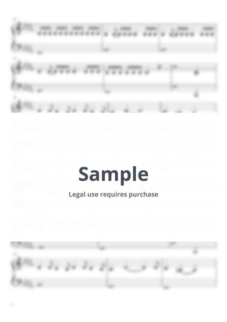 Imagine Dragons - Believer Sheets by Atlantic Notes