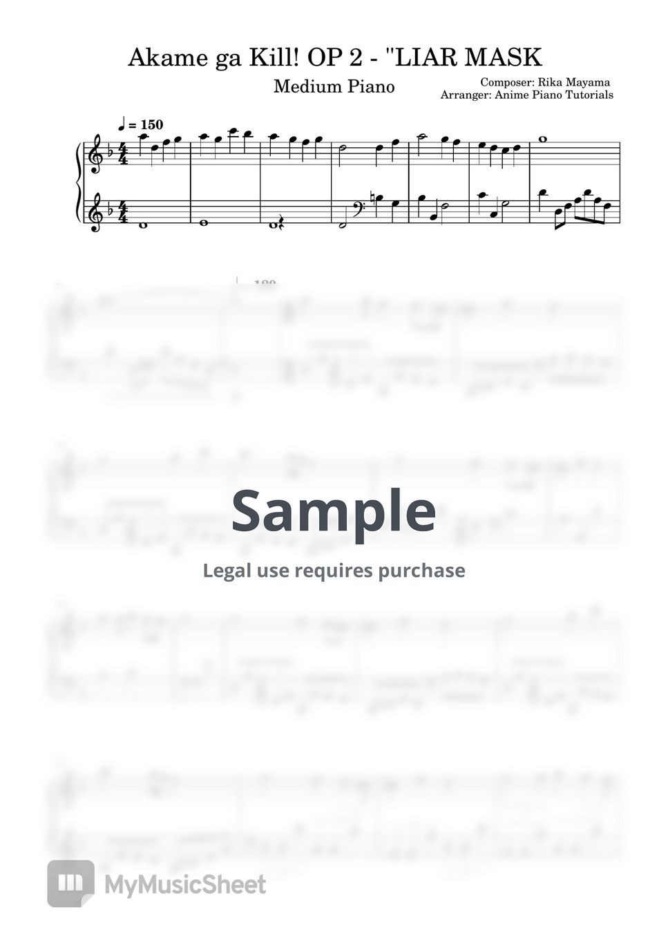 Akame ga Kill! OP 2 - LIAR MASK - Akame ga Kill! OP 2 - LIAR MASK ...