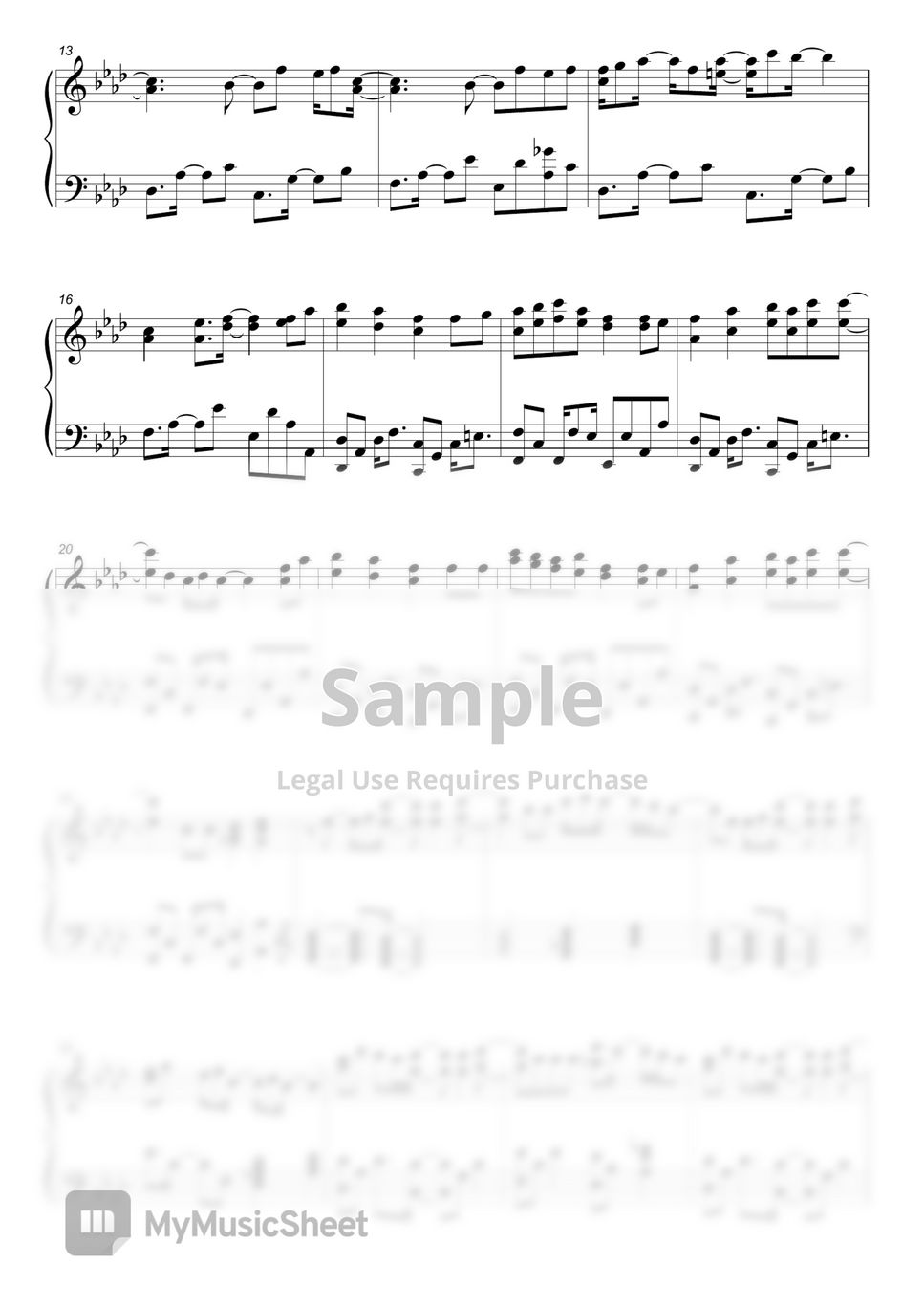 TWICE (트와이스) - Fake & True [PIANO COVER] Sheets