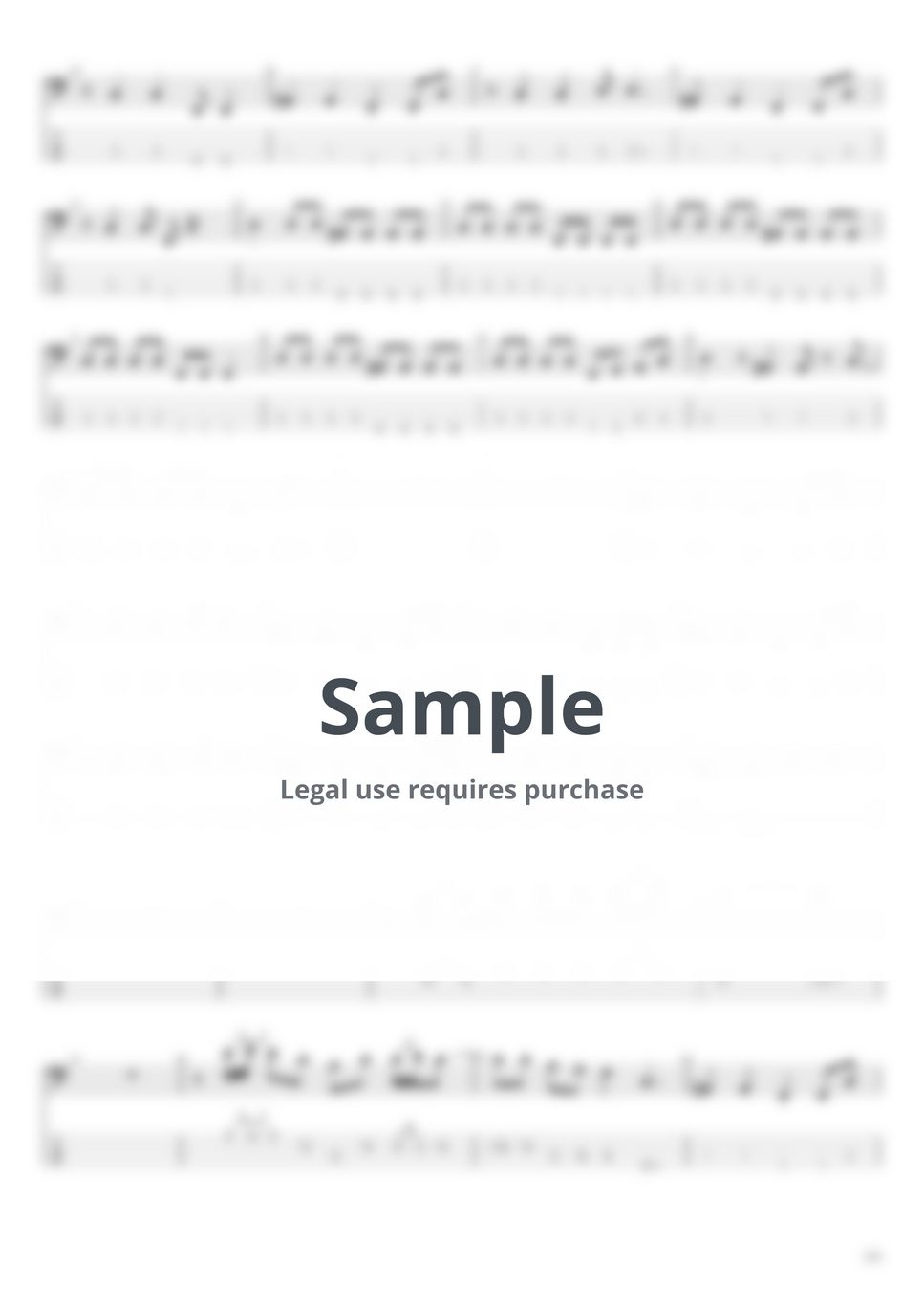 Yorushika - ただ君に晴れ Tab + 1staff by Zzero Gu