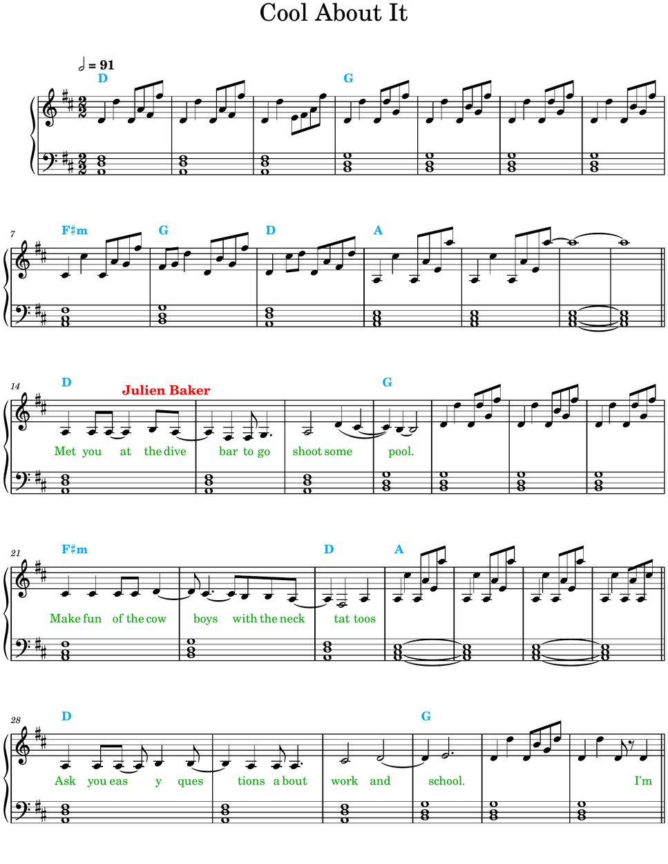 Boygenius - Cool About It Sheets by Rita B