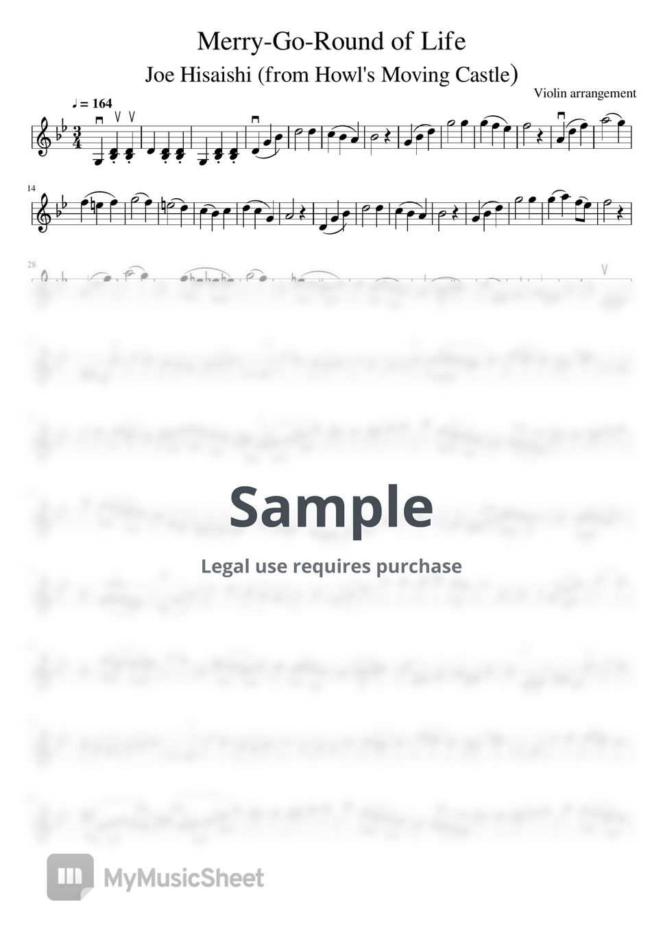 Hisaishi Joe - Merry-Go-Round of Life from Howl's Moving Castle ...