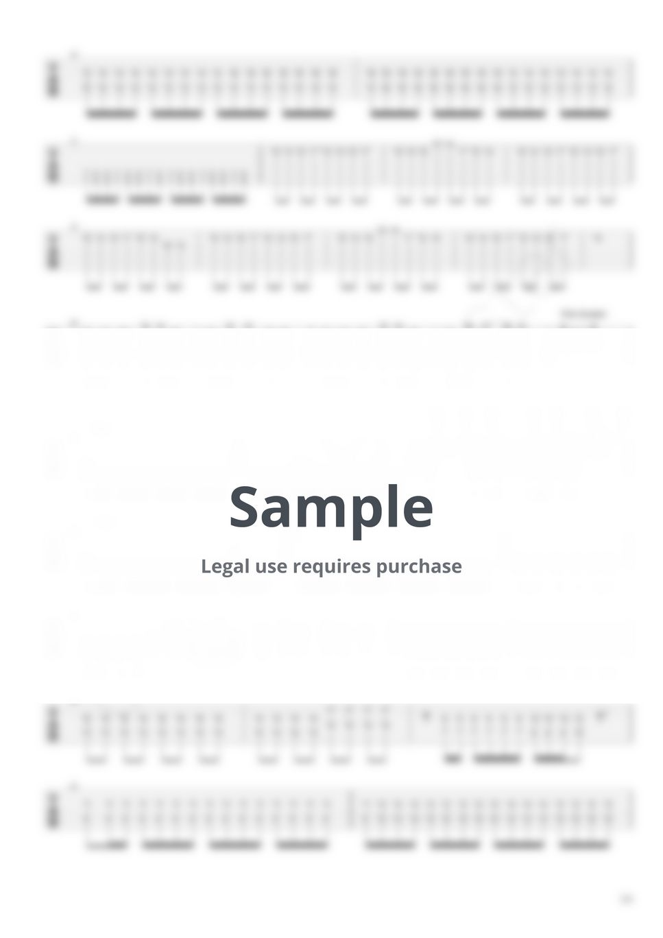 JAM Project - The hero Sheets by Guitar TAB Master