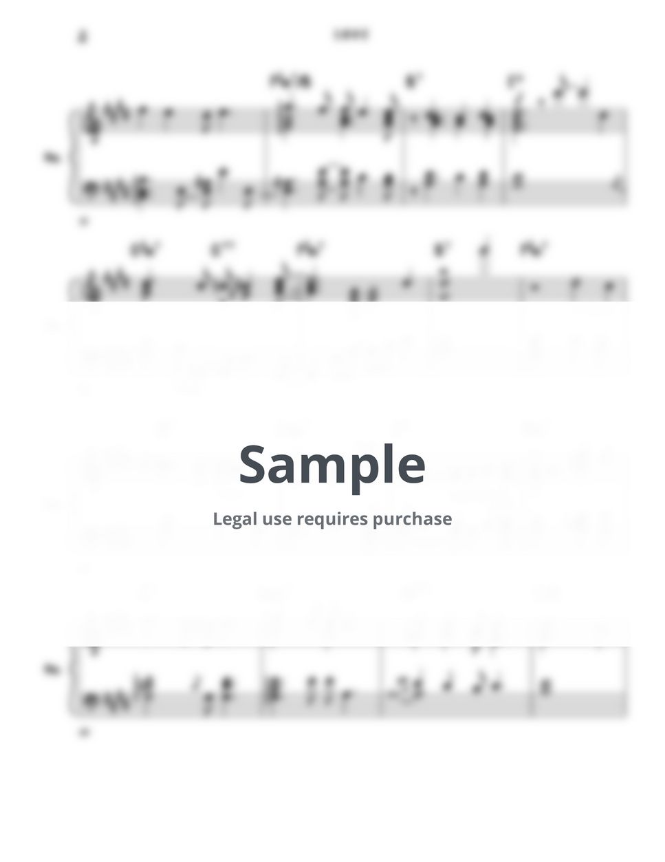 Nat King Cole - L-O-V-E Sheets by Ko