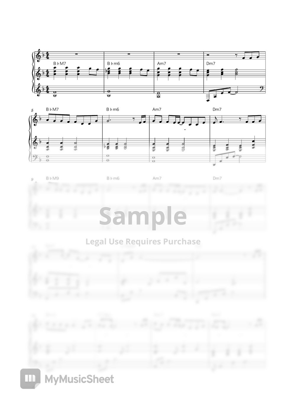 김상진 너를 선택한다 F Key Sheets By 생명의건반