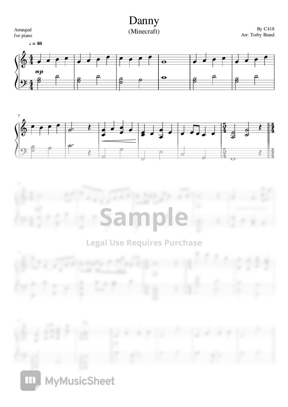 Minecraft - Danny Noten by Torby Brand