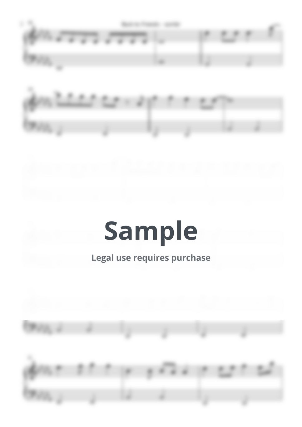 Sombr - back to friends Noten by Daniela Aidelman