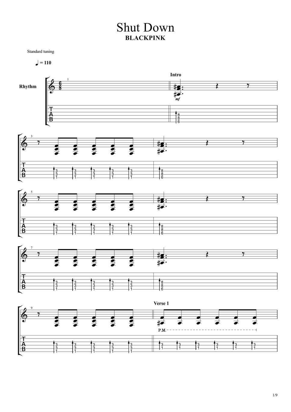 Blackpink Shut Down Sheets By Rob Ethereal