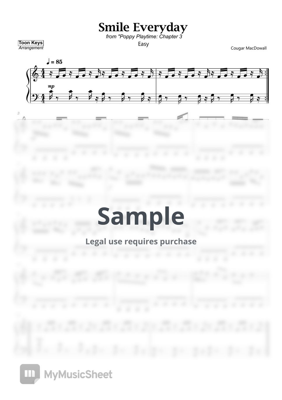 Smiling Critters - Smile Everyday (Poppy Playtime: Chapter 3) Sheets by ...