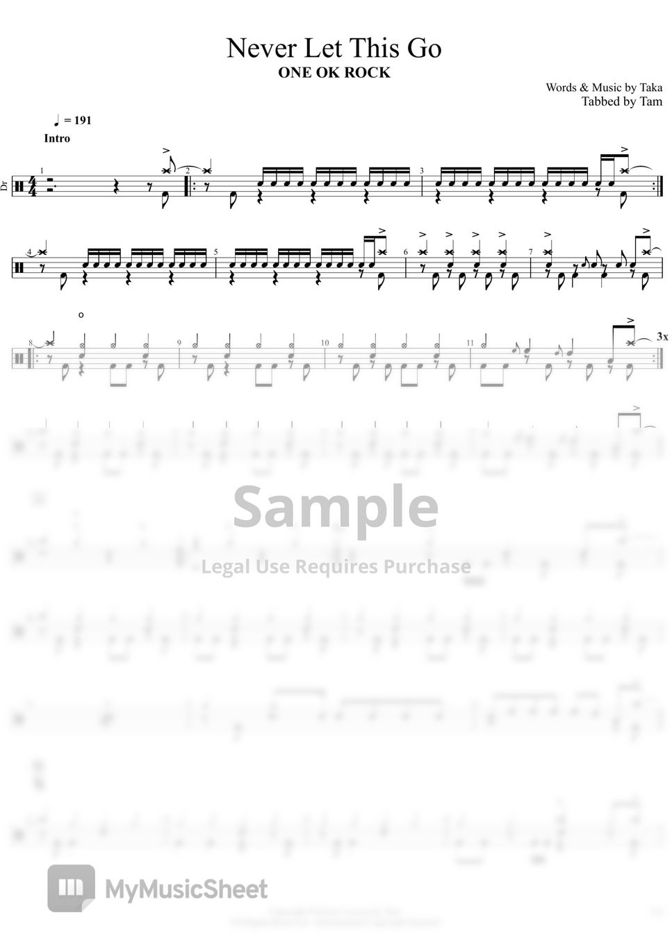 One Ok Rock - Never Let This Go (One Ok Rock - Never Let This Go ...