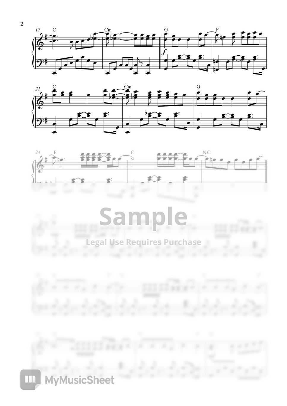 TWICE - SCIENTIST (2 PDF: Original Key Gb & Easier Key G) Hoja by Pianella Piano