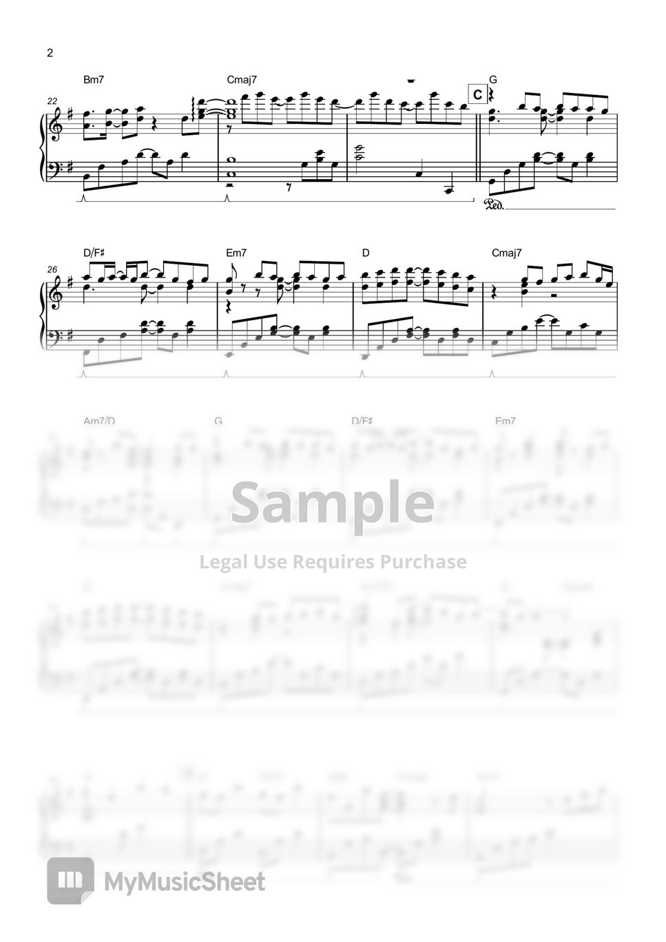 Utada Hikaru - First Love Sheet Music by THETA PIANO