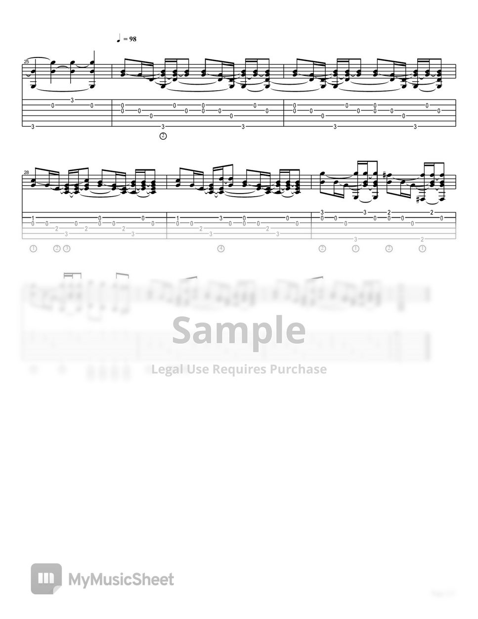 Fzde - Moon Boi Sheet Music by MeatCanyon