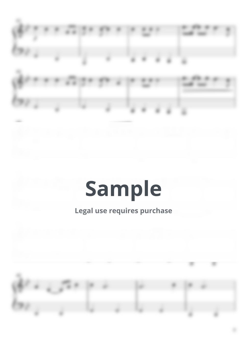 Horror Skunx - Rise (The Rainbow Friends) 악보 by Toon Keys