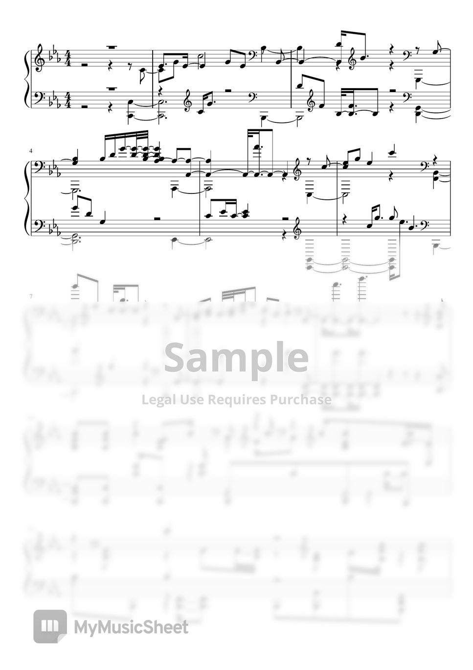 EXO-SC - 1 Billion Views (세훈&찬열 '10억뷰) Piano Noten PDF | Rishi Kumar ...