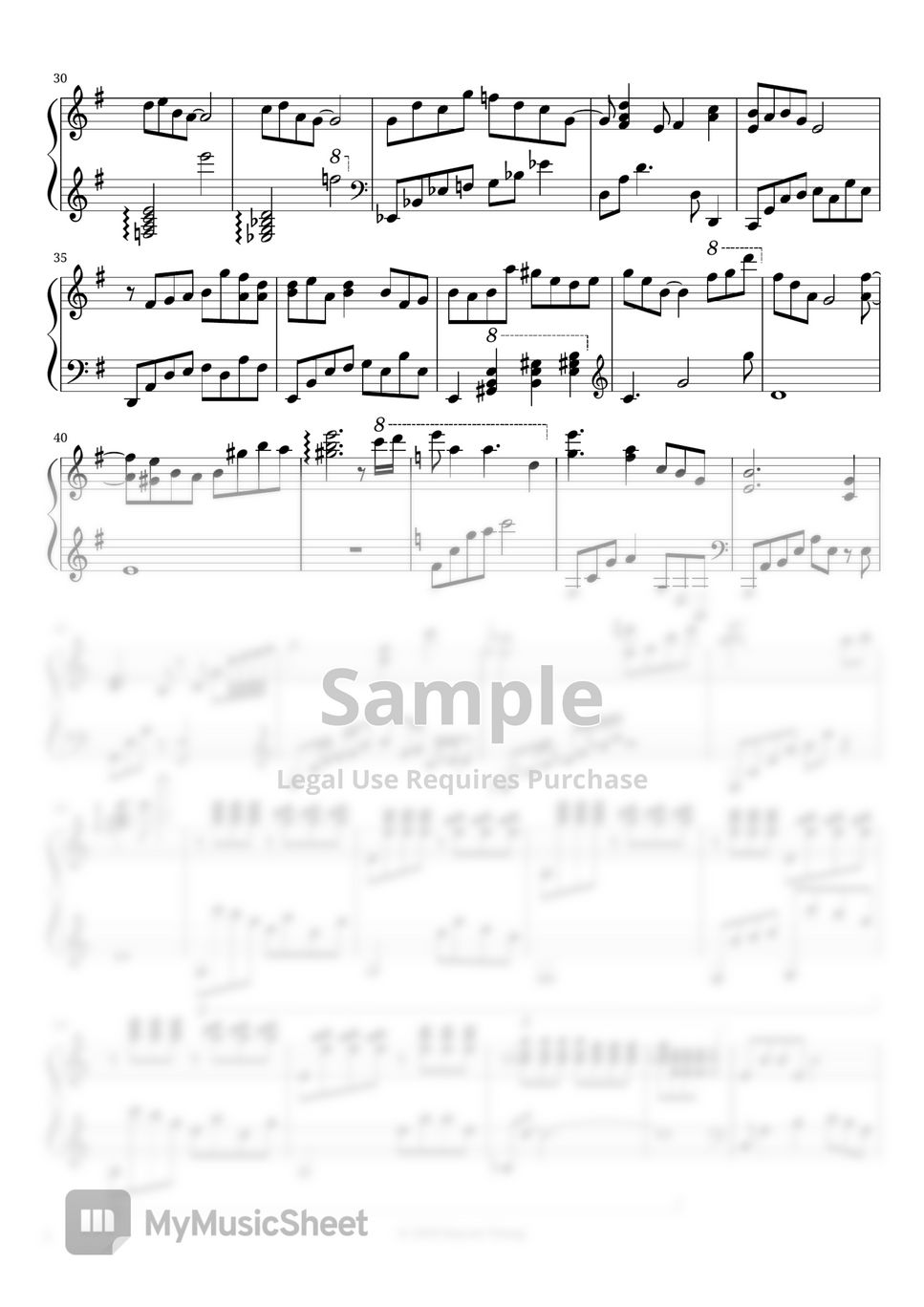 Chen Shimu - Remaining Years (Joy of Life OST) Sheets by Kaycee Young