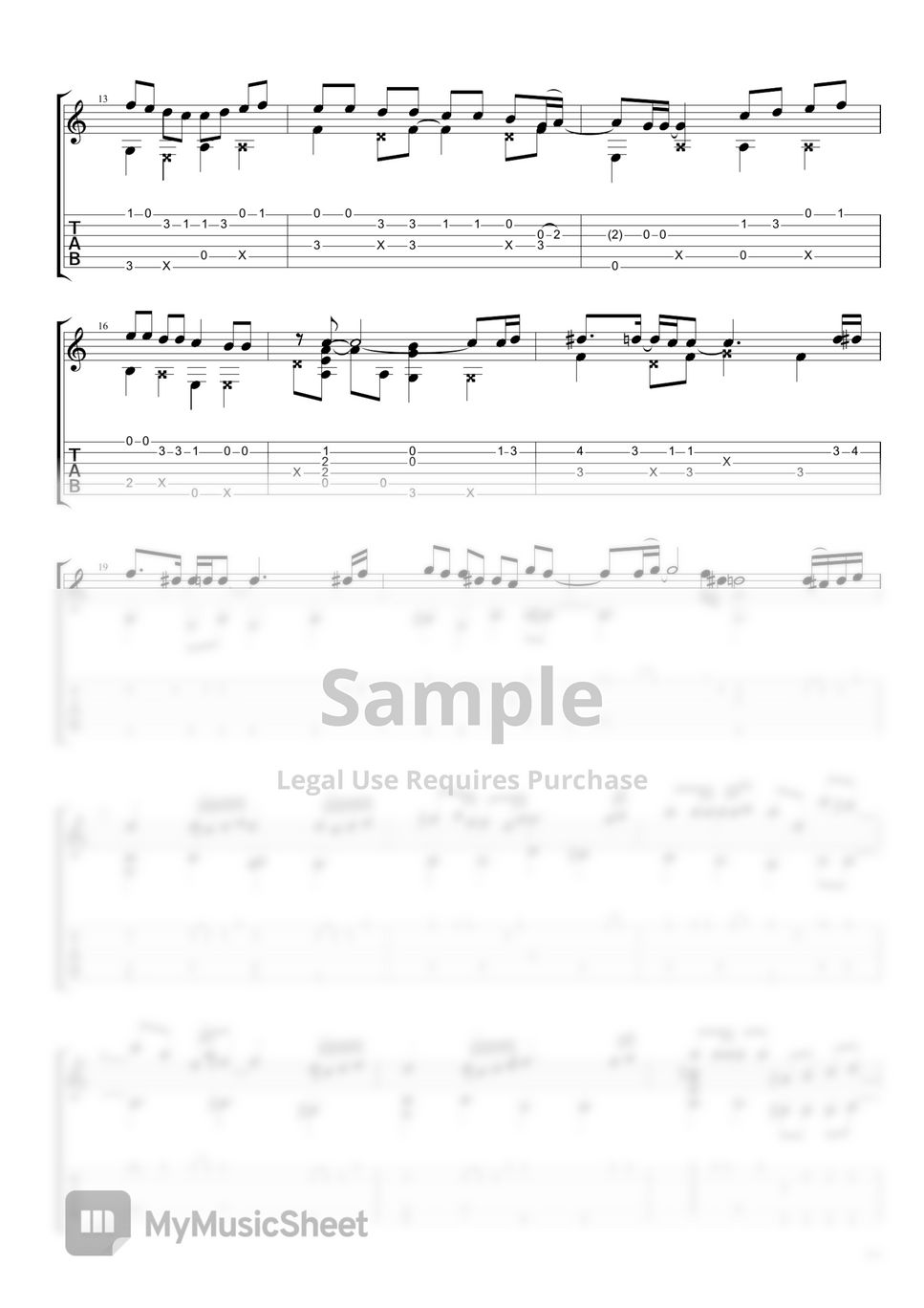 LISA - Homura 炎 Sheet by KK