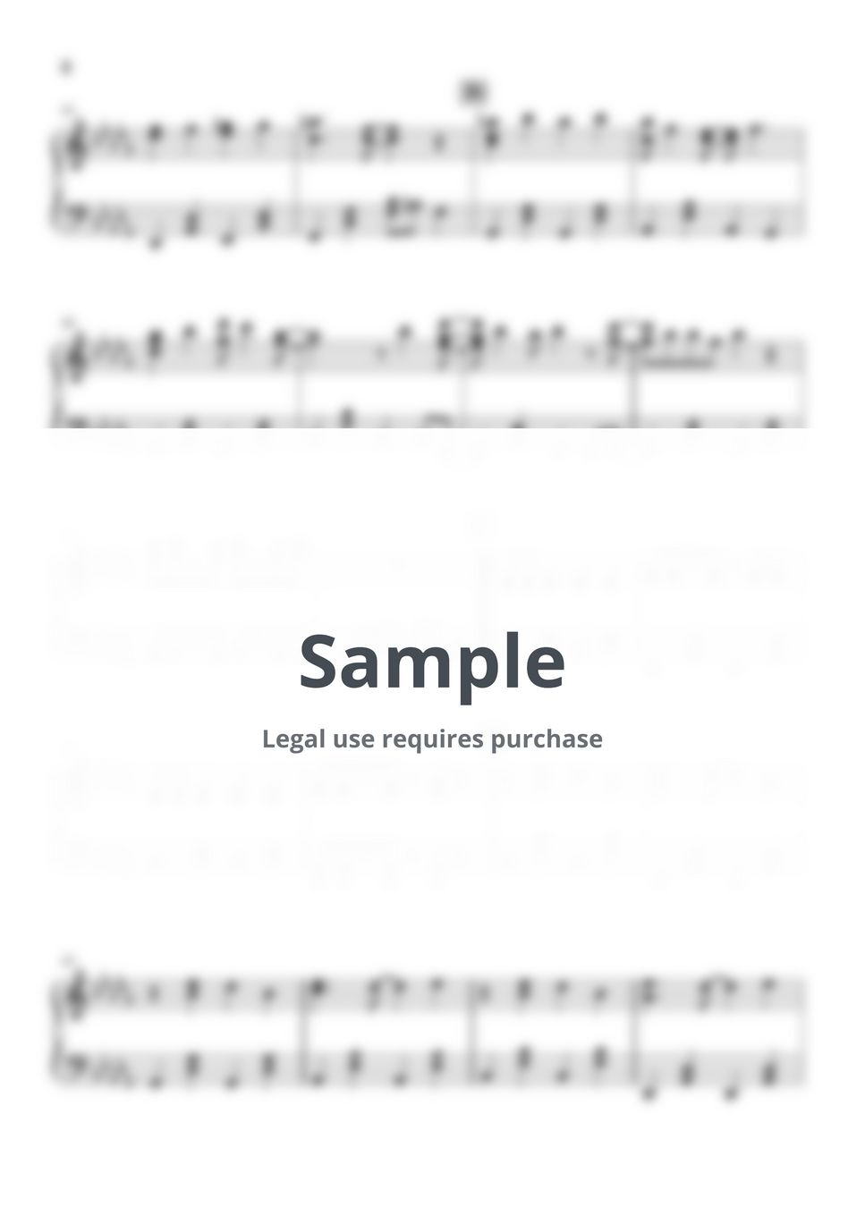 Little Blue boX - 2 spirits (Danball Senki W) Partitura by Piano Lovers. jp