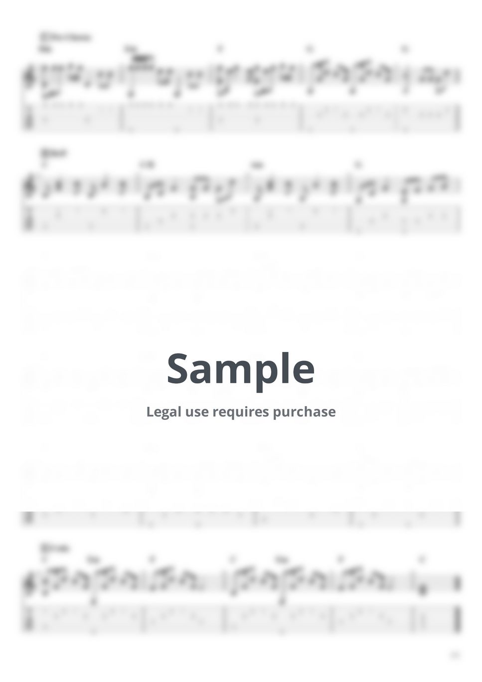 Fiersa Besari - April Tab + 1pentagramma by Fiqri Gusfa