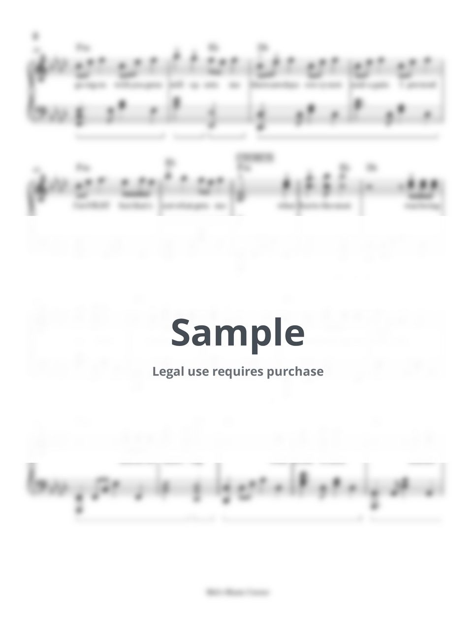 Rascal Flatts - What Hurts the Most (piano sheet music) Sheets by Mel's ...