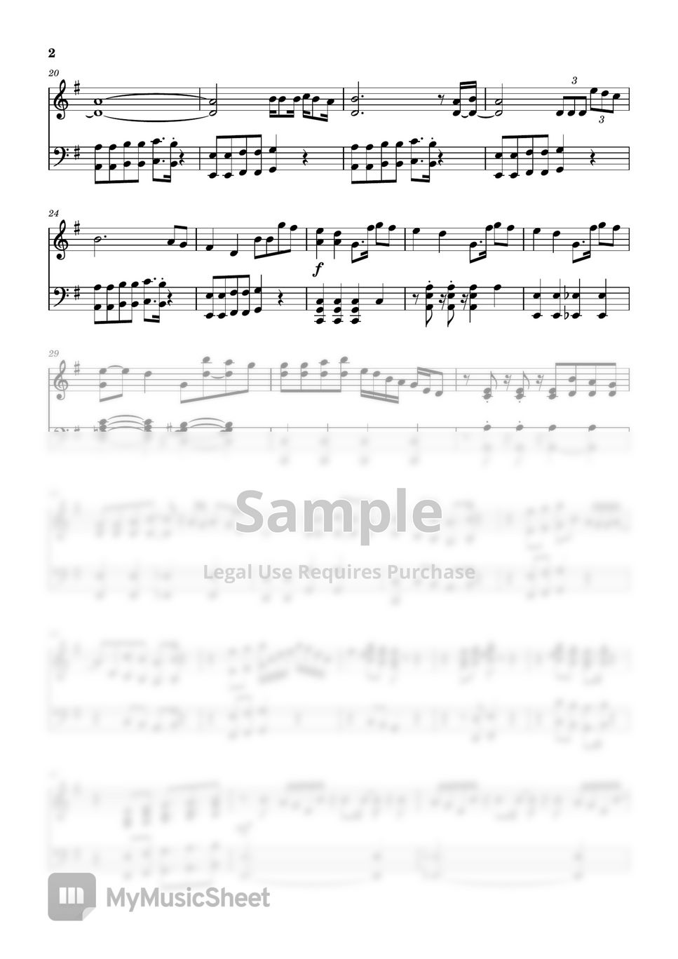 Beyonce - Cuff It Sheets by YifanMusic