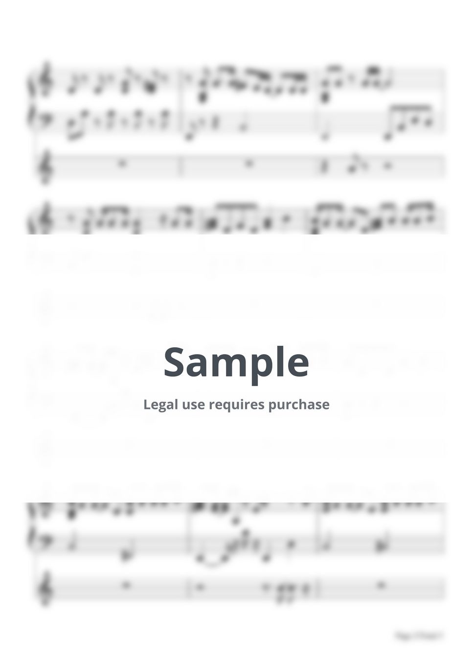 X-JAPAN - Say Anything (X-JAPAN-教学曲) Sheet Music by Yilun