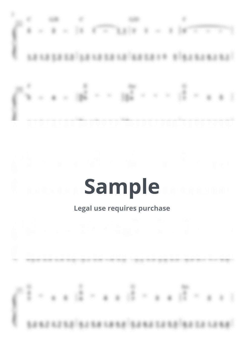 詹姆斯霍納 James Horner - Rose (簡譜版 電影 鐵達尼號 插曲) Sheets by LouisLiao