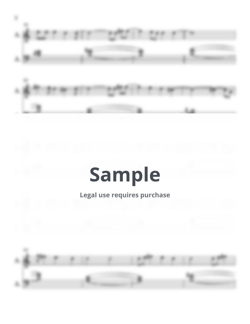 Kalley - Ever Be (PIANO SHEET) Sheets by Synthly