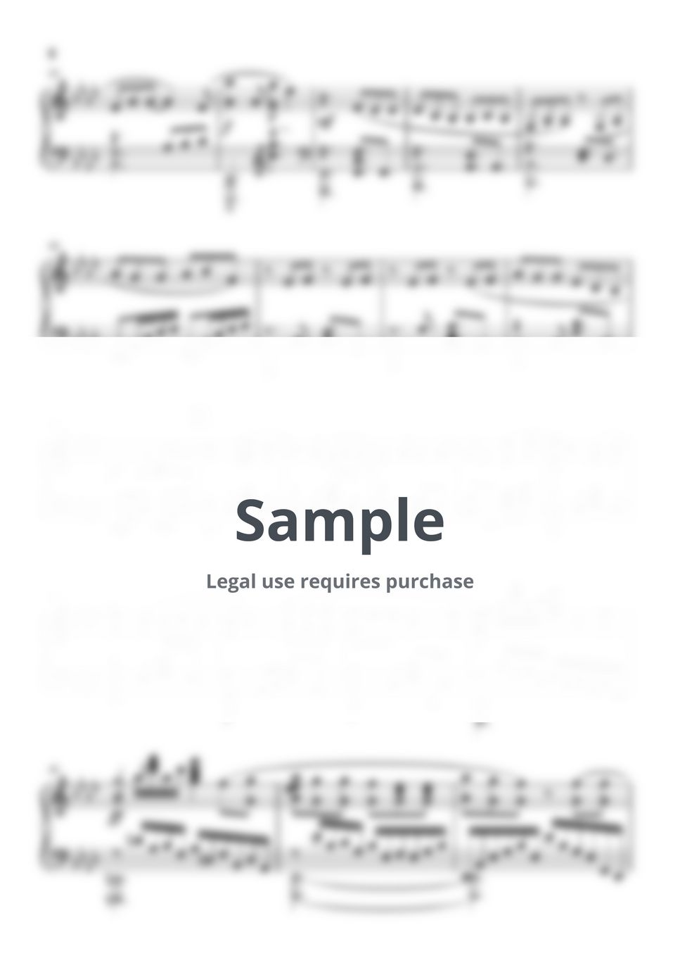 Minami - Hollowness Sheet Music by Natsader
