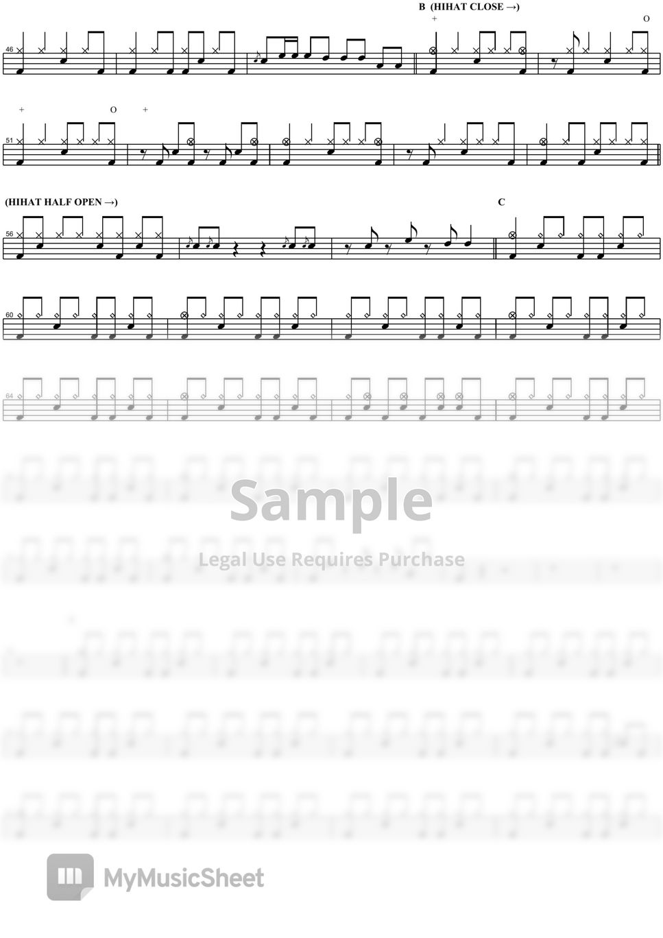 stratovarius - Falling Star Sheets by COPYDRUM