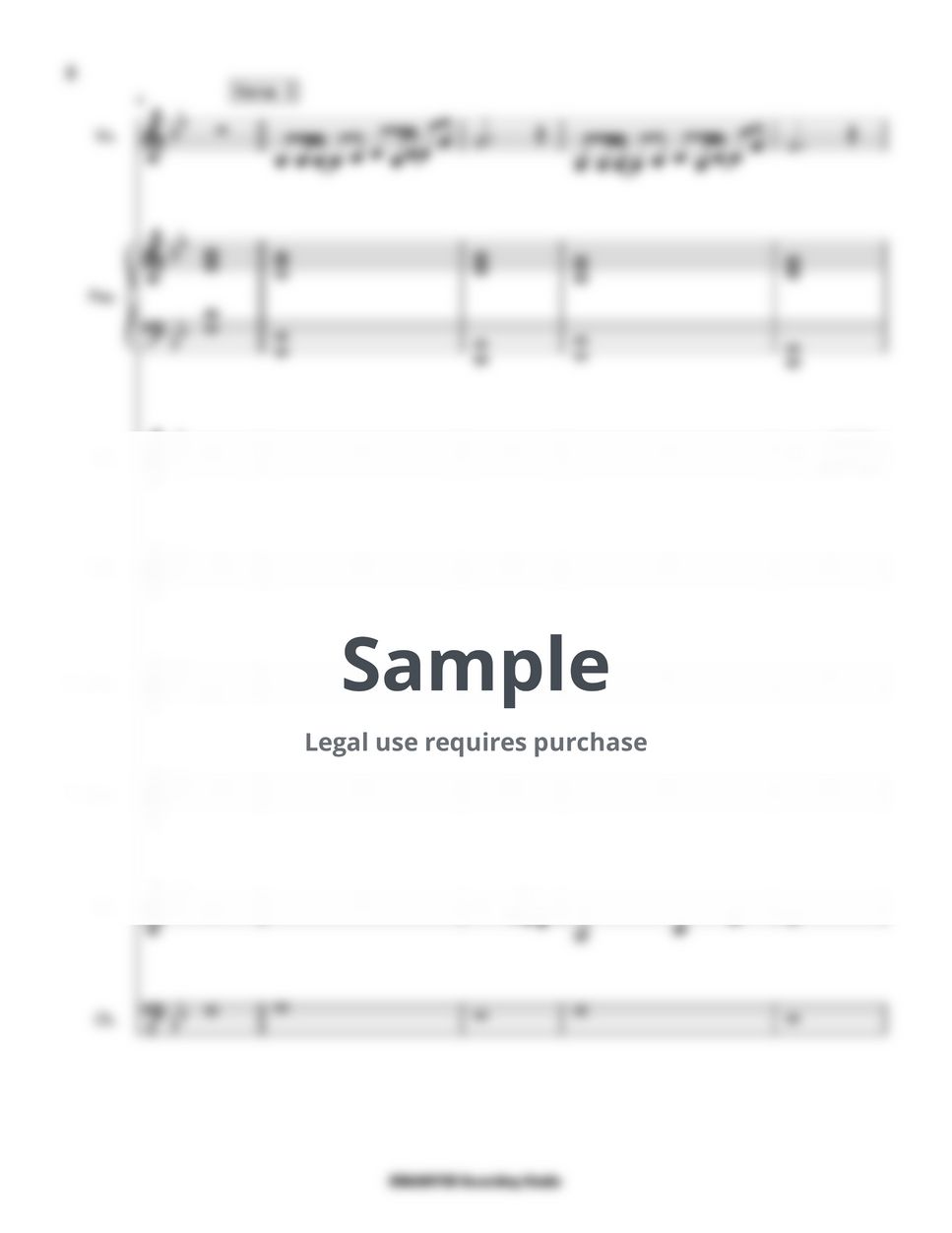 Lamb Music - In One Voice (Band Arrangement) Sheets by JENARRTEE ...