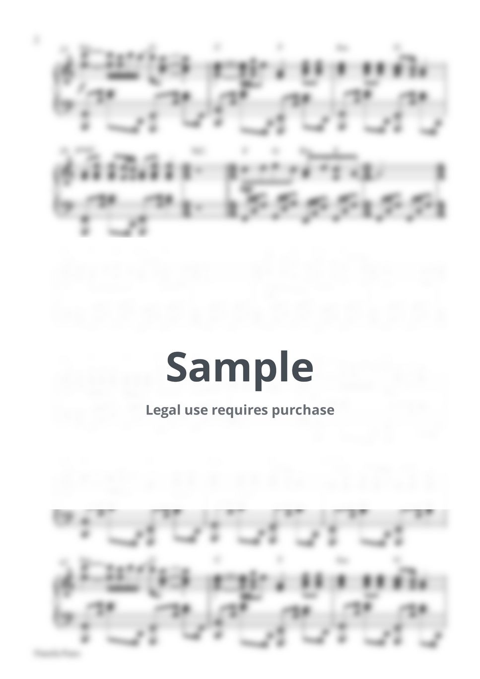Duncan Laurence ft. FLETCHER - Arcade (Piano Sheet) Sheets by Pianella ...