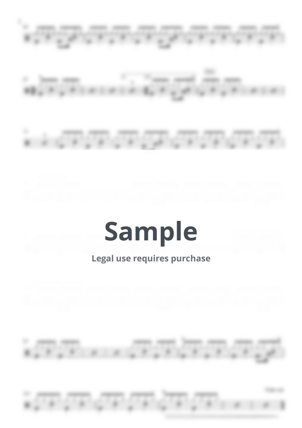 Michael Jackson - Billie Jean Sheets by Drum Transcription: Leo Alvarado