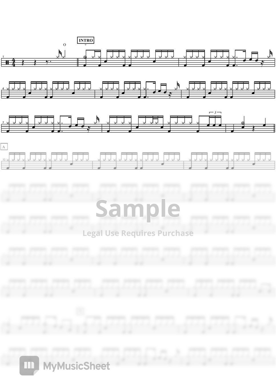 casiopea - air fantasy Partitura by COPYDRUM