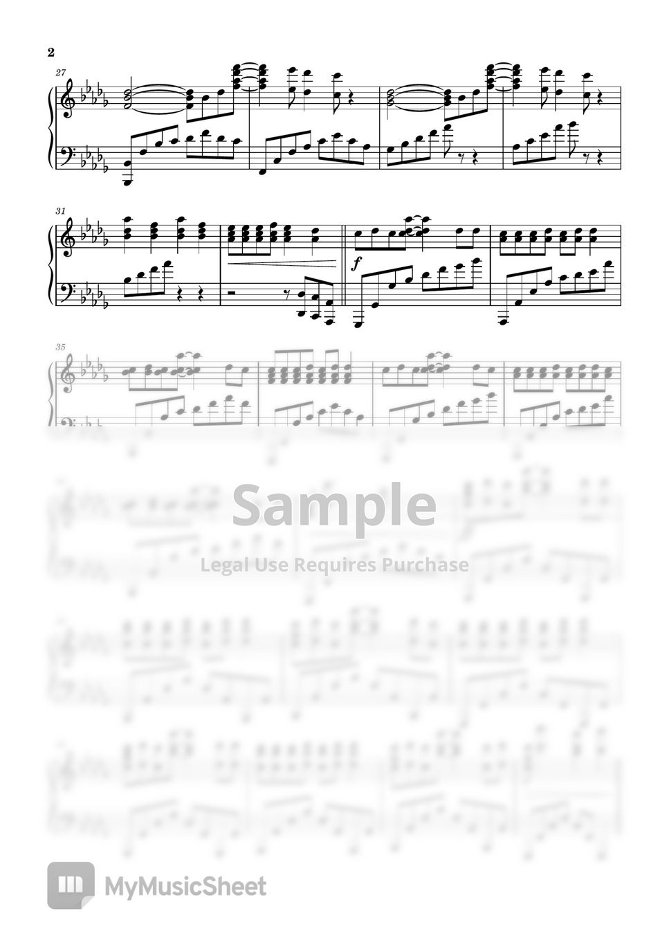 The Kid Laroy, Justin Bieber - Stay Sheet Music by Maksym Shevchuk