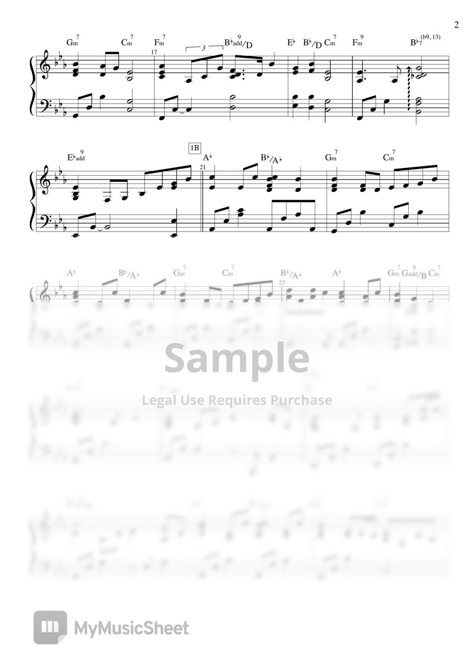 WELOVE - The Life of Saints (성도의 삶) Sheets by Harpiano