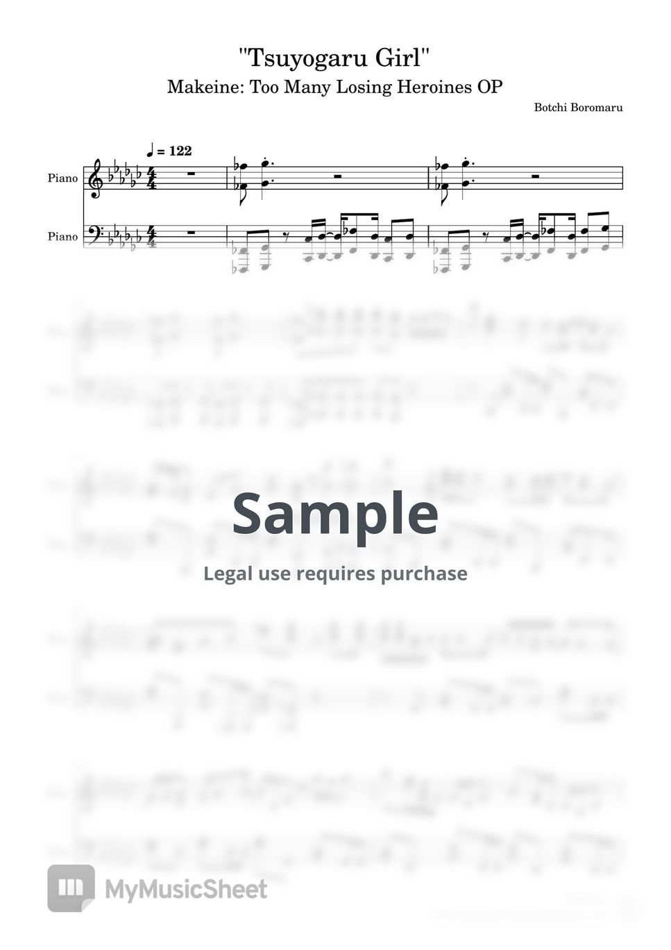 Tsuyogaru Girl OP Makeine: Too Many Losing Heroines! (Too Many Losing ...