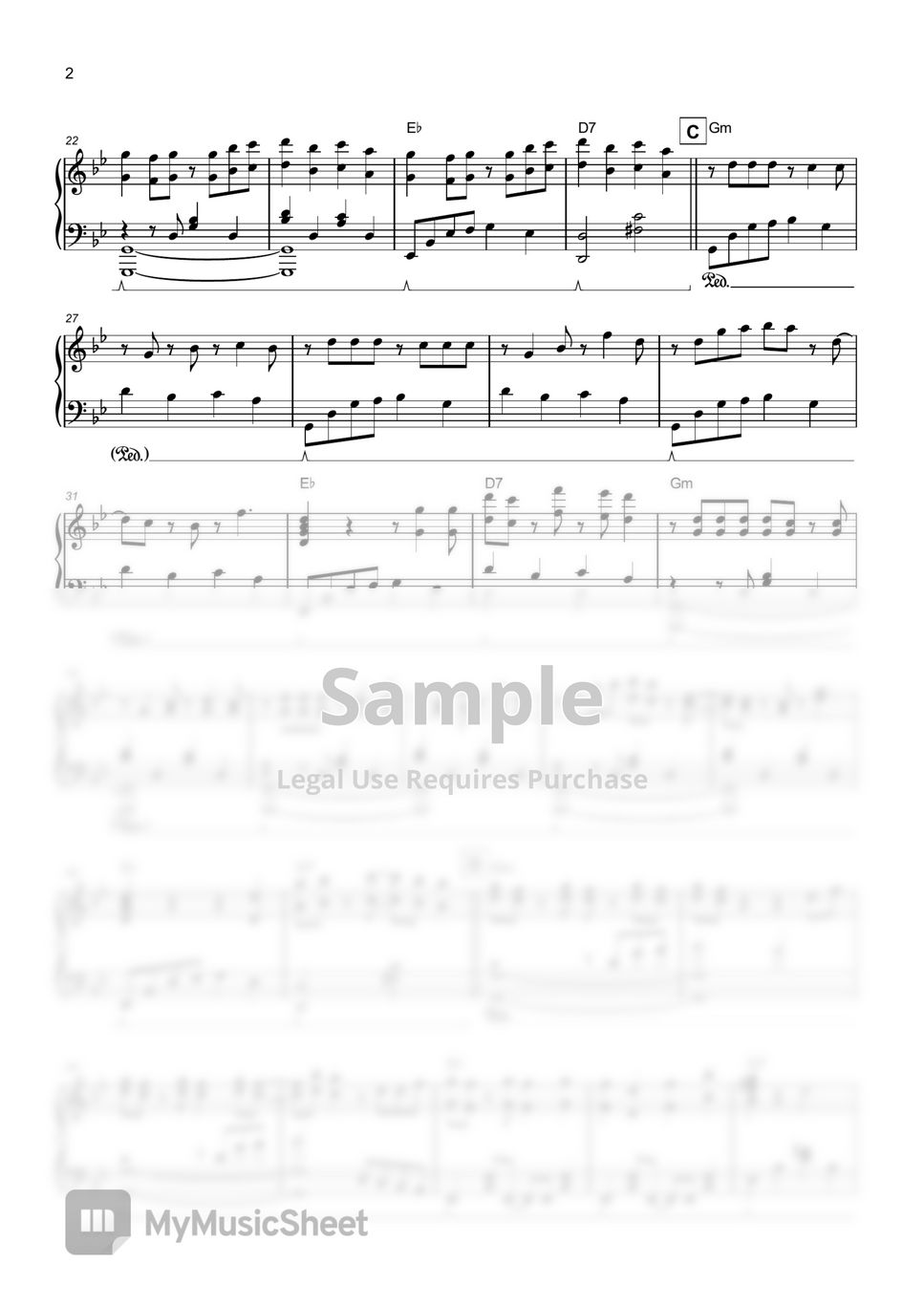 YOASOBI - The Brave Sheet Music by THETA PIANO