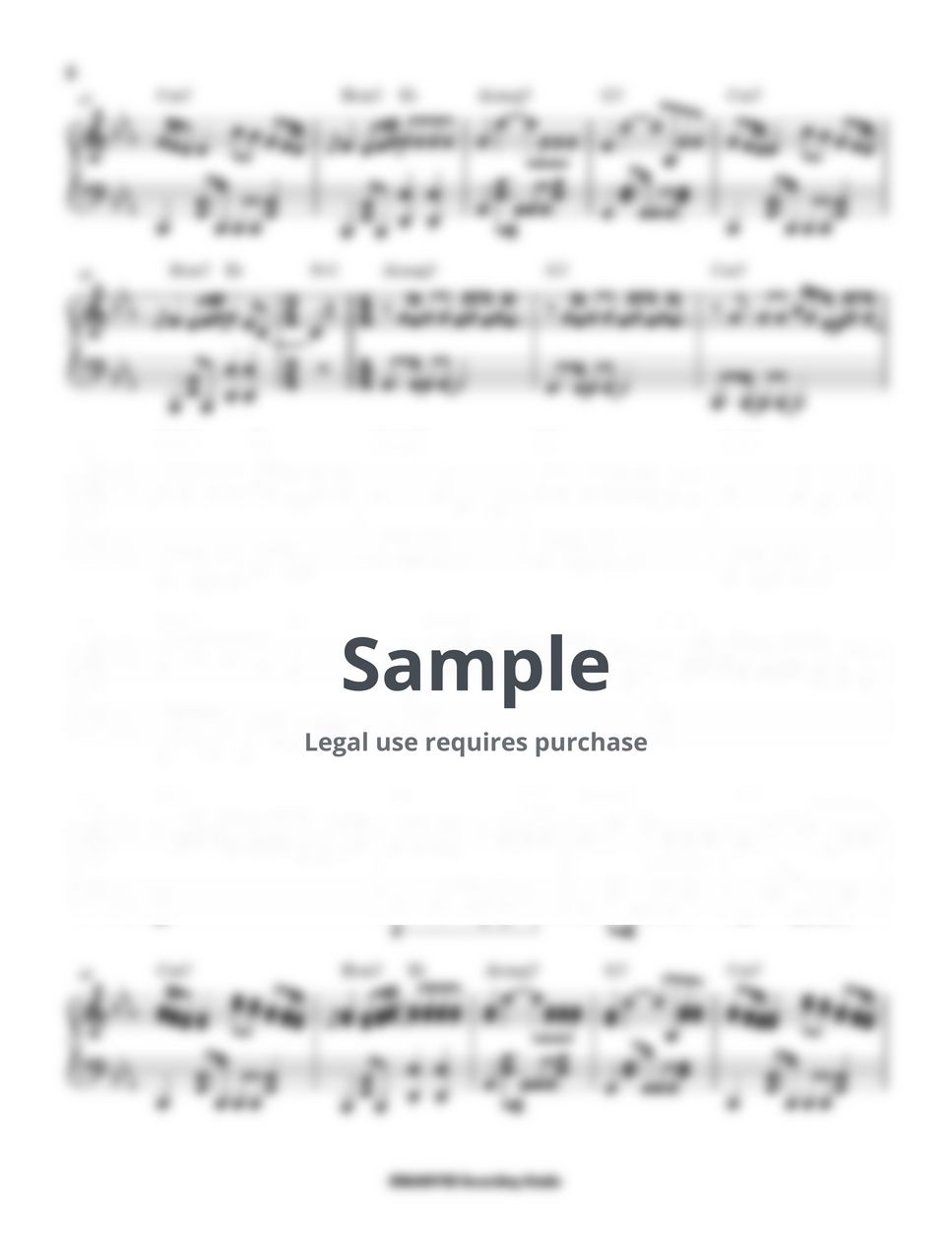 BABYMONSTER - Really Like You Sheet Music by JENARRTEE Recording Studio