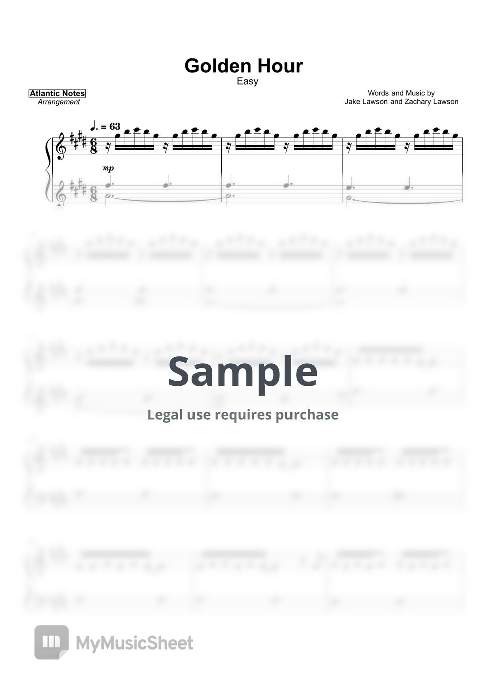 JVKE - Golden Hour Sheets by Atlantic Notes