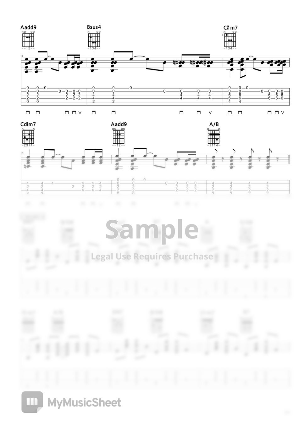 BTS(방탄소년단) - Permission to Dance Sheets by NamooBro