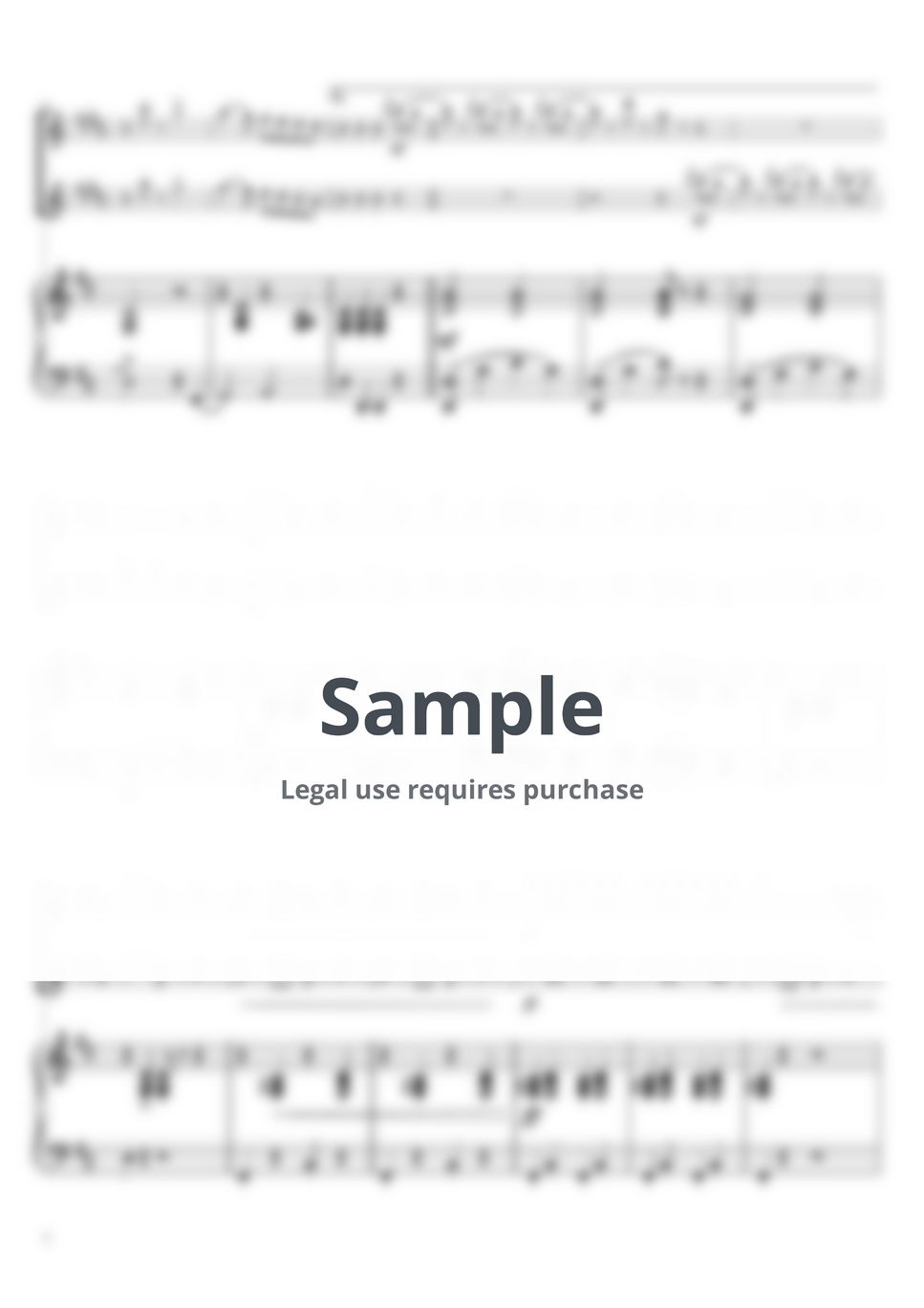 Johann Strauss I - Radetzky Marsch (D・Piano trio/tenor sax duet) Sheets ...