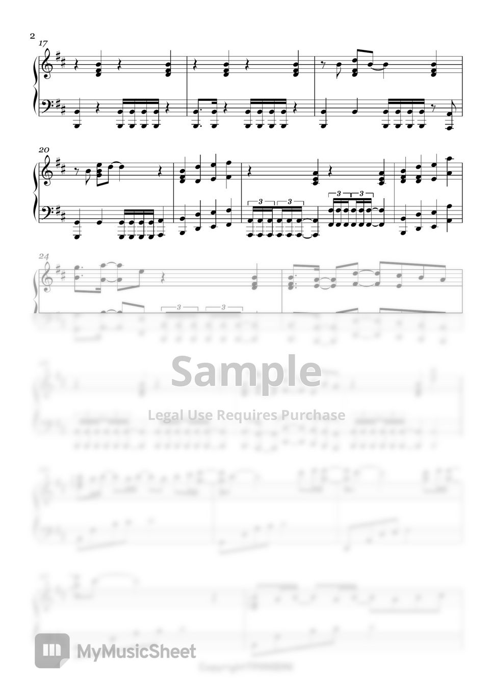 MY NAME (ft. Swervy Jeminn) - MY NAME OST│Netflix (Hard Version) 악보 by ...