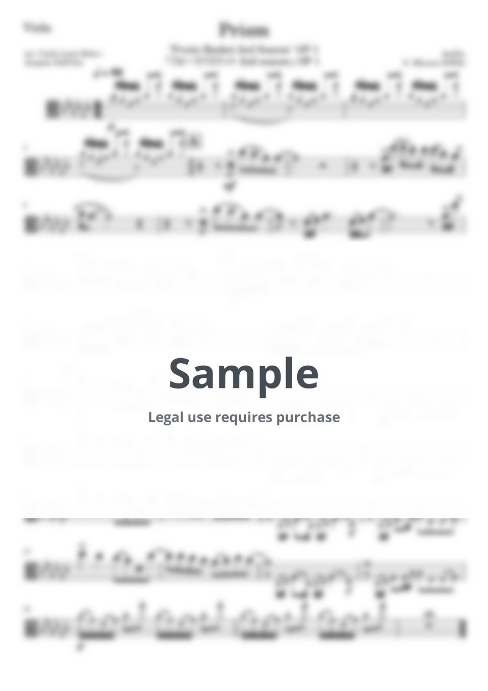 AmPm ft. Miyuna - Prism | "Fruits Basket 2nd Season" OP 1 Sheets by ...