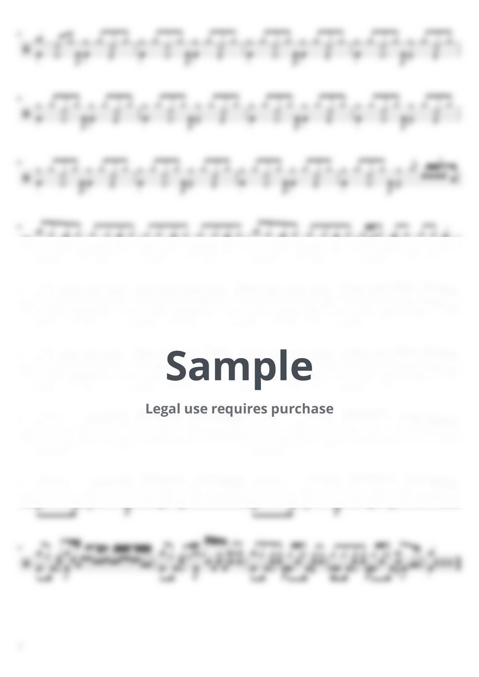deca joins - 浴室 Sheet Music by 看哦爱随风