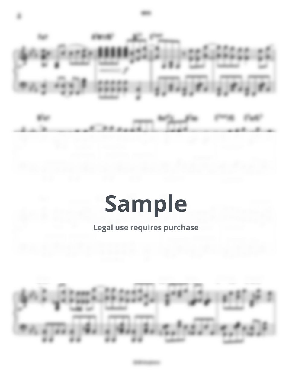 Day6 데이식스 예뻤어 You Were Beautiful Piano Sheet Sheets By Divingtone